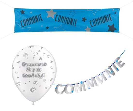 Communie versiering kopen? | Dé Goedkoopste | Carnavalskleding.nl