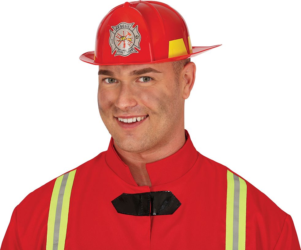Amerikaanse brandweerman helm | Carnavalskleding.nl