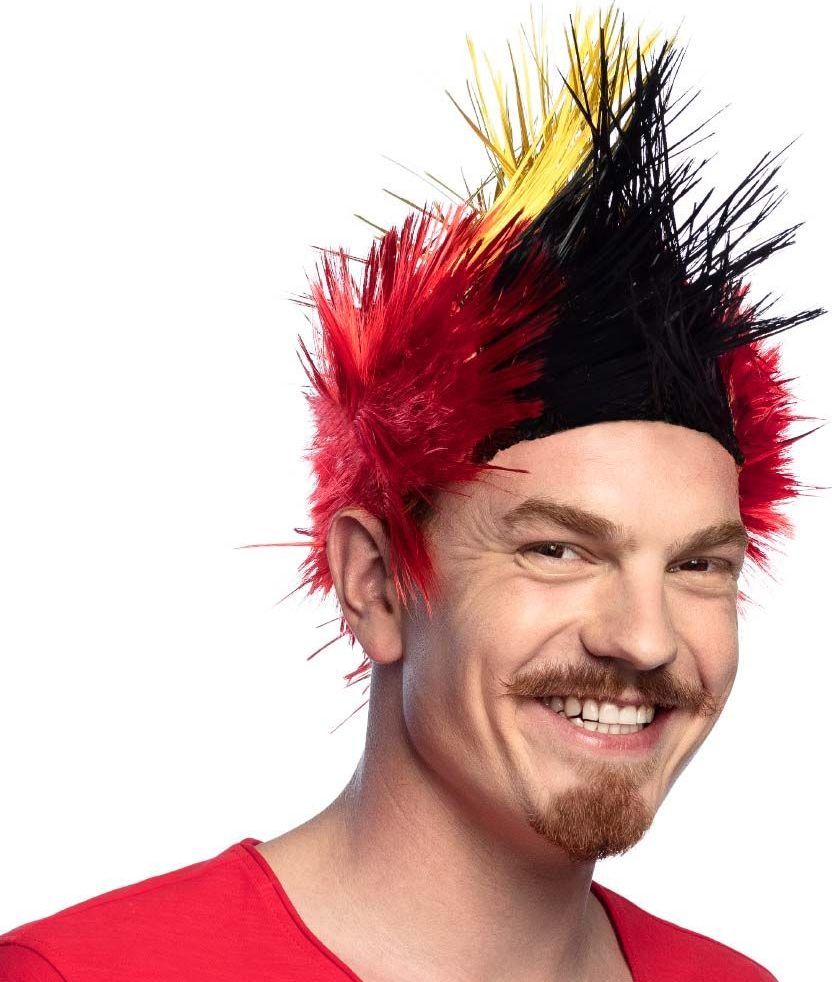 België hanekam punk pruik