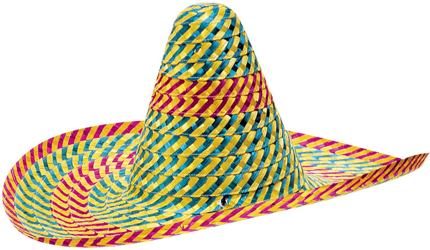 Blauw paarse Sombrero | Carnavalskleding.nl