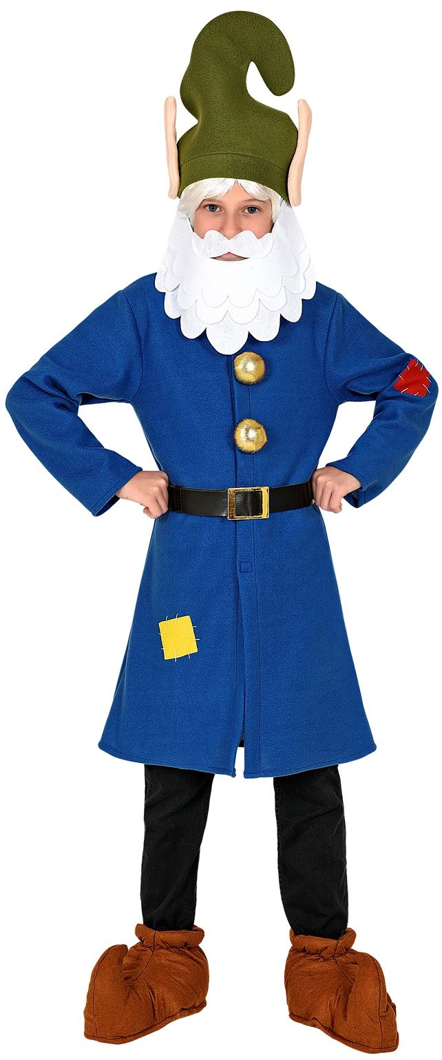 Blauwe dwerg zeven dwergen kostuum kind