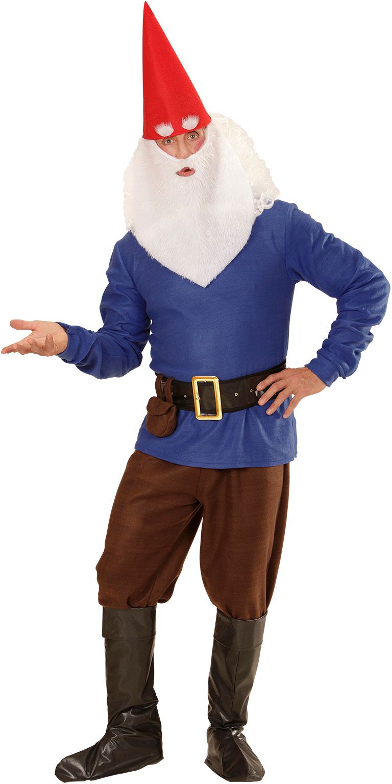 Blauwe kabouter | Carnavalskleding.nl