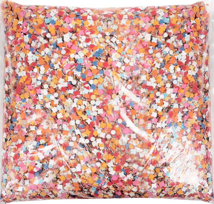Carnaval confetti zak 1kg