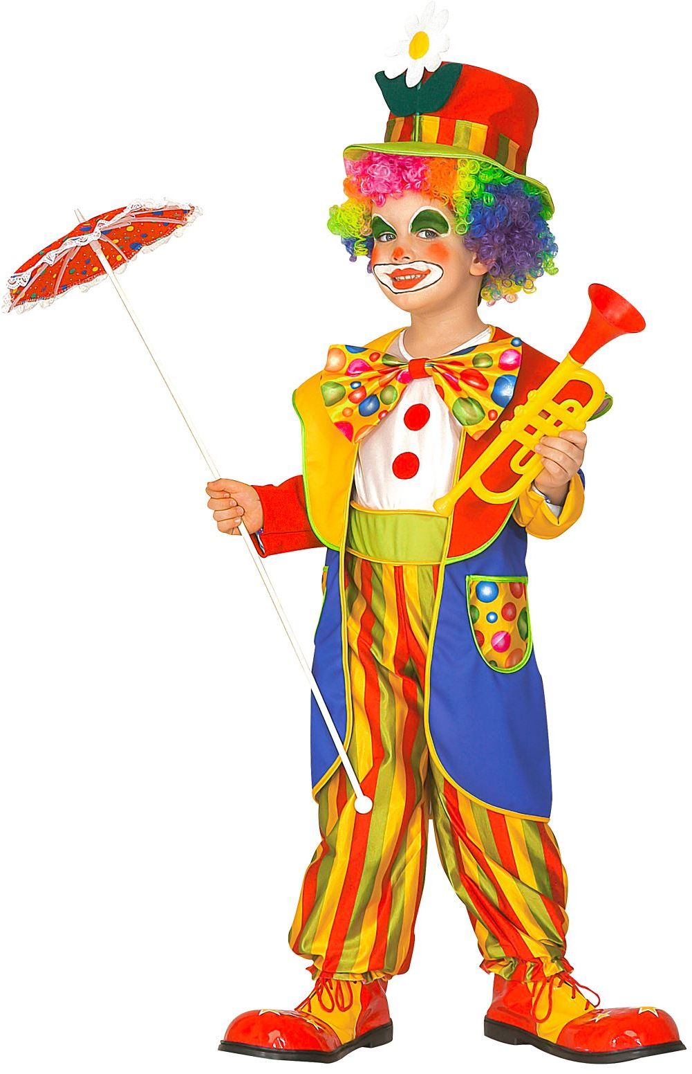 Clowns outfit kind | Carnavalskleding.nl