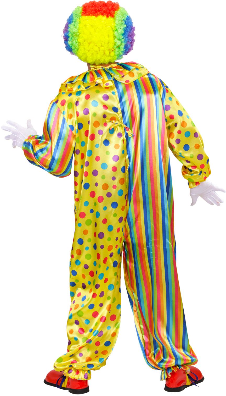 Clownspak strepen en stippen | Carnavalskleding.nl