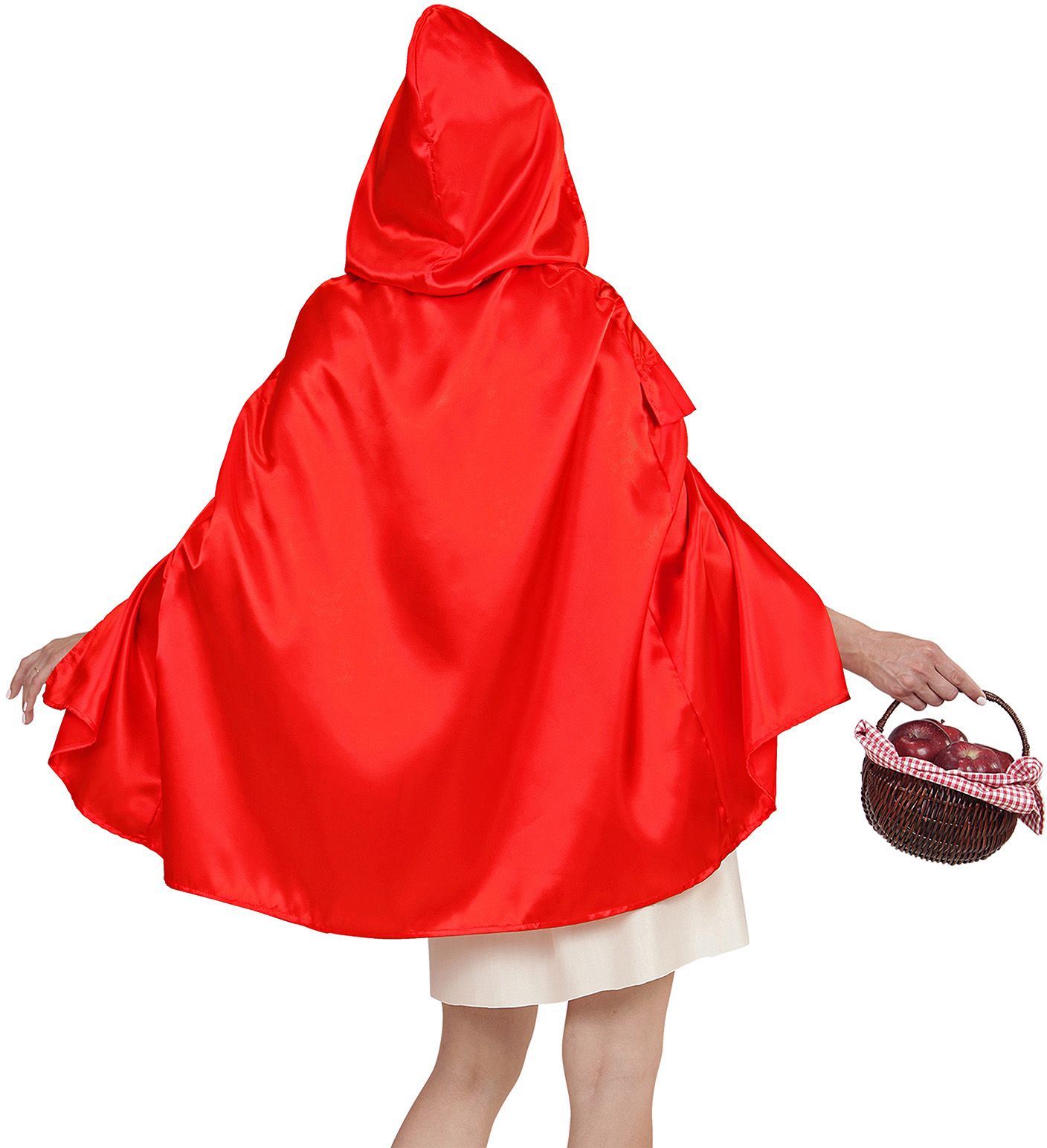 Dames roodkapje cape | Carnavalskleding.nl