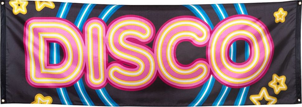 Disco Fever Themafeest Banner