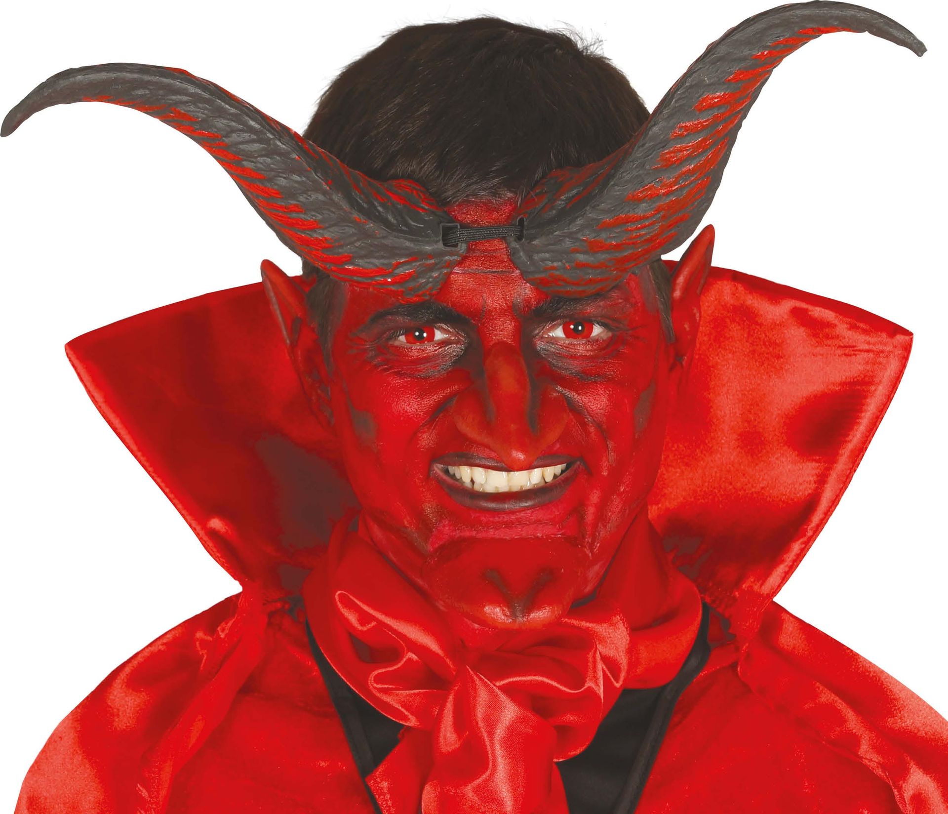 Duivelse demonen hoorntjes | Carnavalskleding.nl