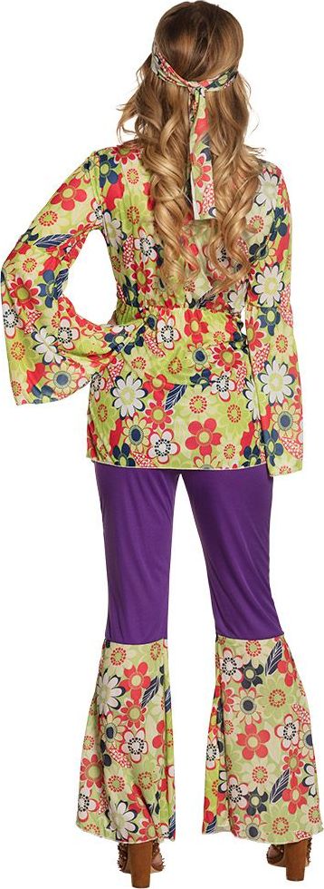 Flower power blossom kostuum dames