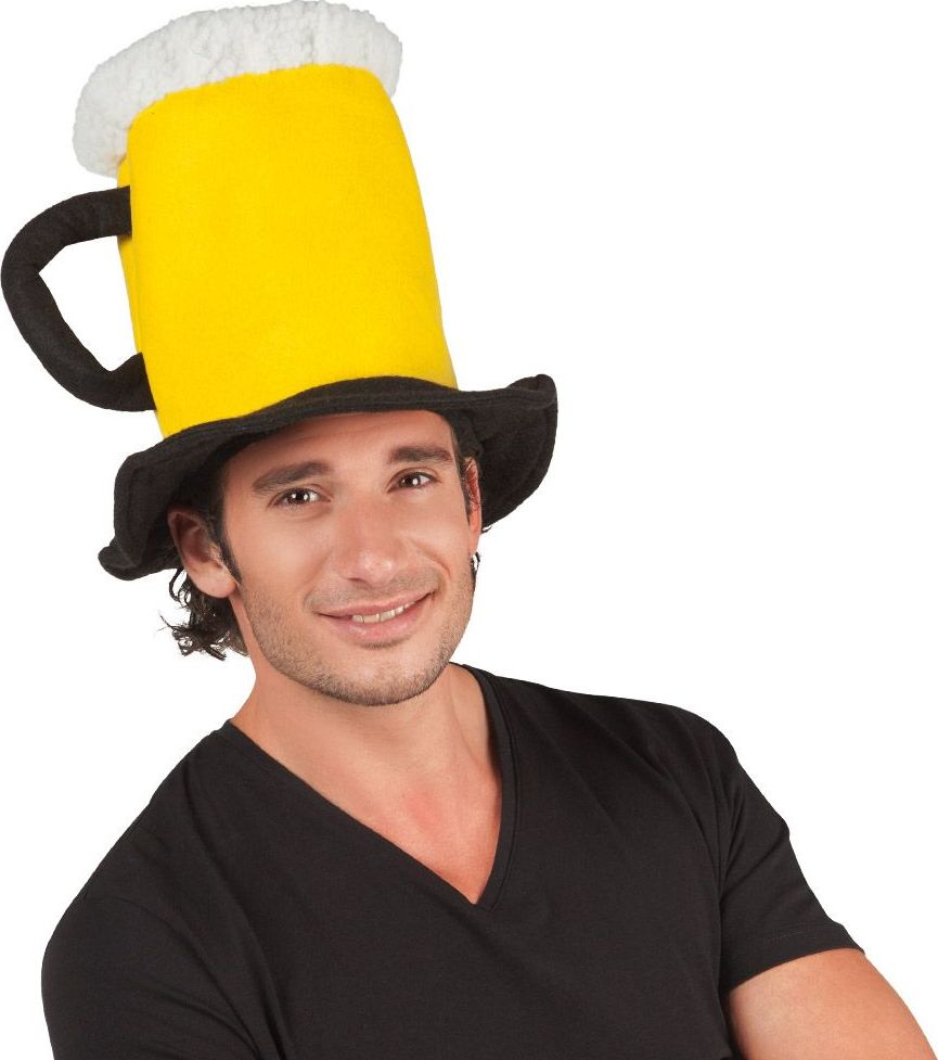 Grappige Bier Hoed Pluche