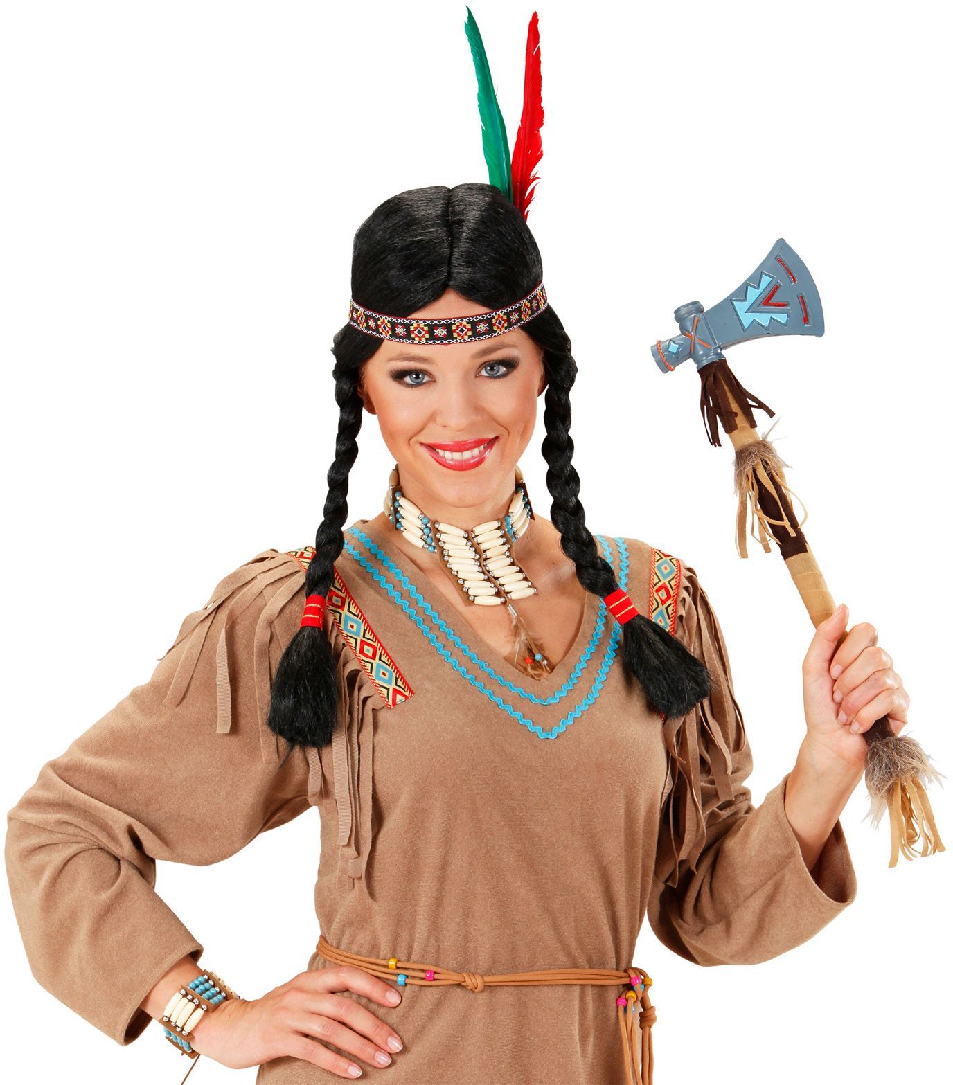 Indiaanse nekband | Carnavalskleding.nl