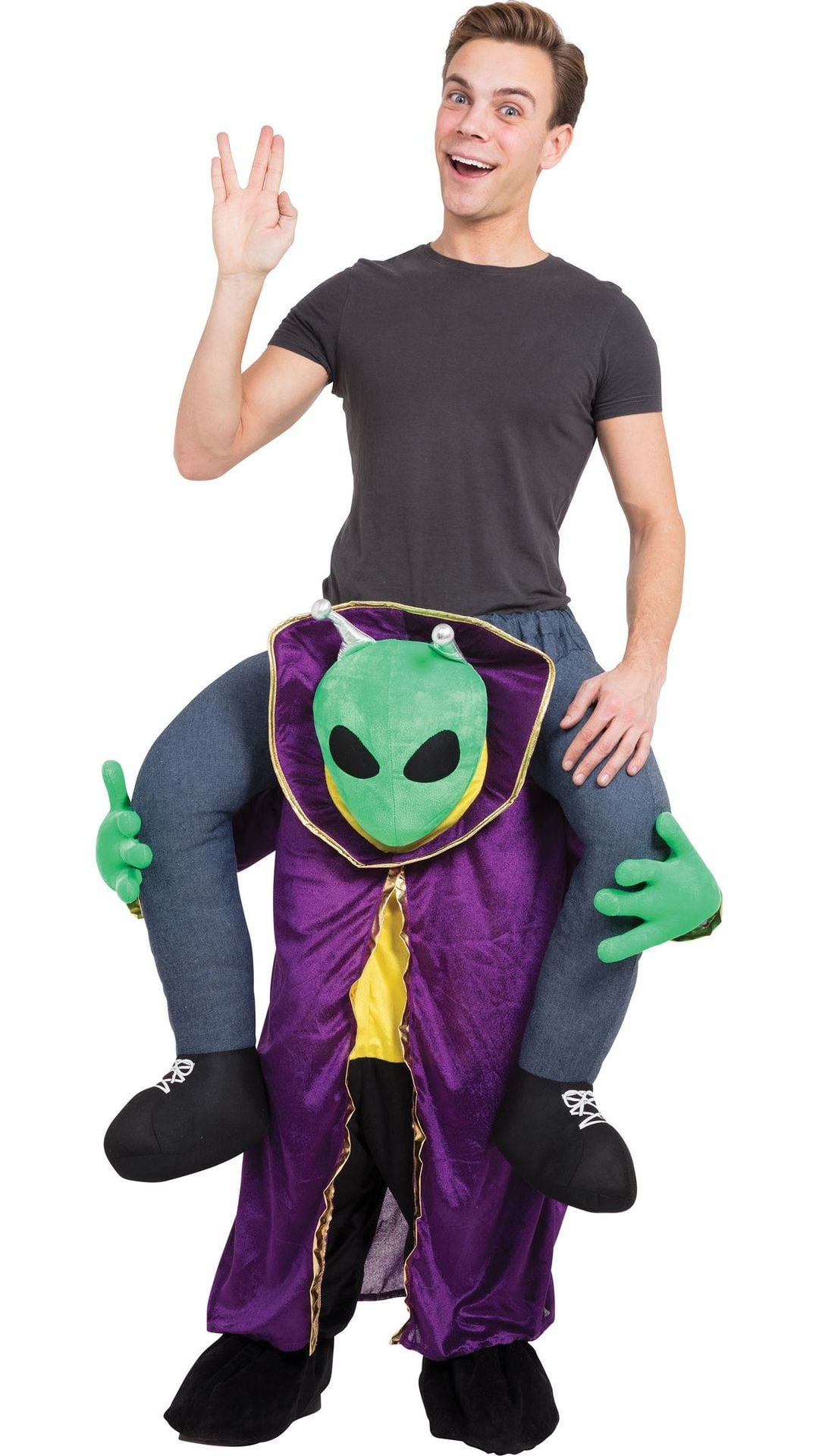 Instap alien kostuum | Carnavalskleding.nl