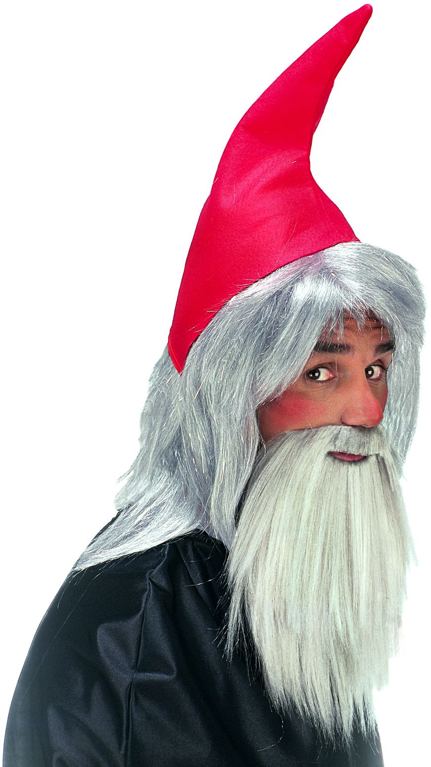 Kabouter muts met baard | Carnavalskleding.nl