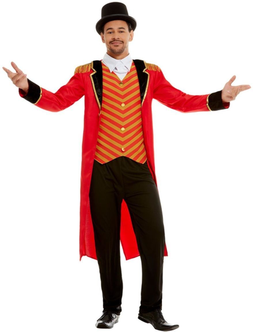Luxe heren showman ringmaster outfit | Carnavalskleding.nl