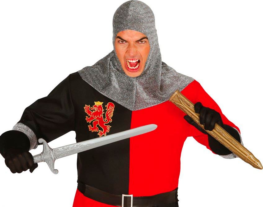 Middeleeuws ridder zwaard met schede | Carnavalskleding.nl