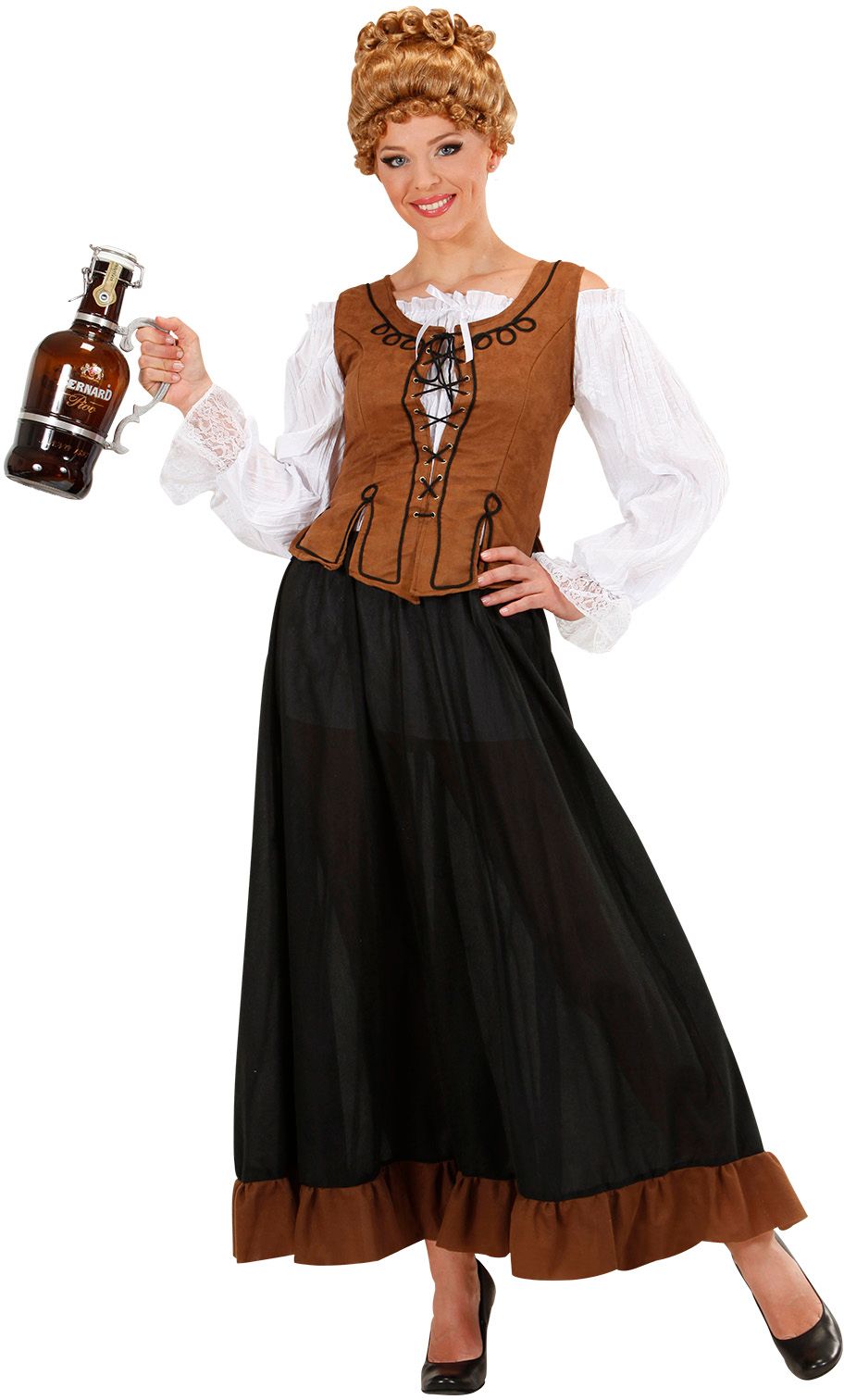 Middeleeuwse boerin | Carnavalskleding.nl