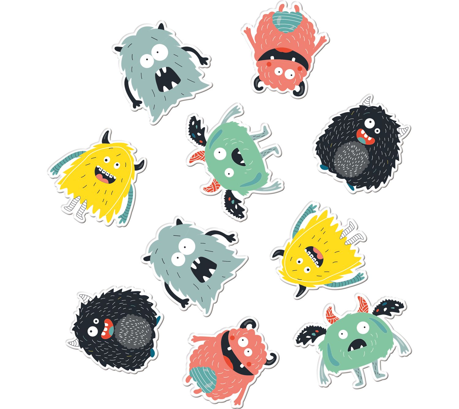 Monsters Kinderfeestje Tafelconfetti Xl