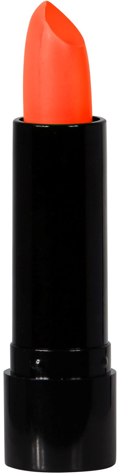 Neon lippenstift oranje
