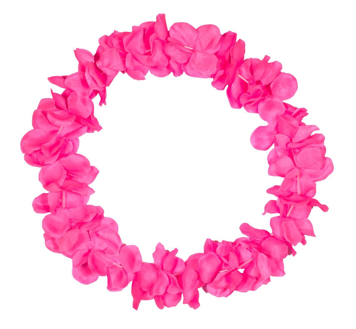 Neon roze hawaii krans