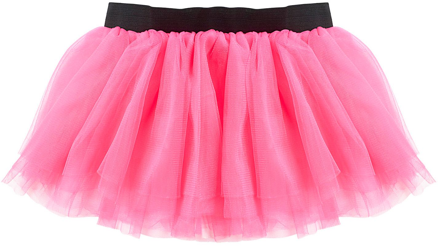 Neon roze tutu | Carnavalskleding.nl