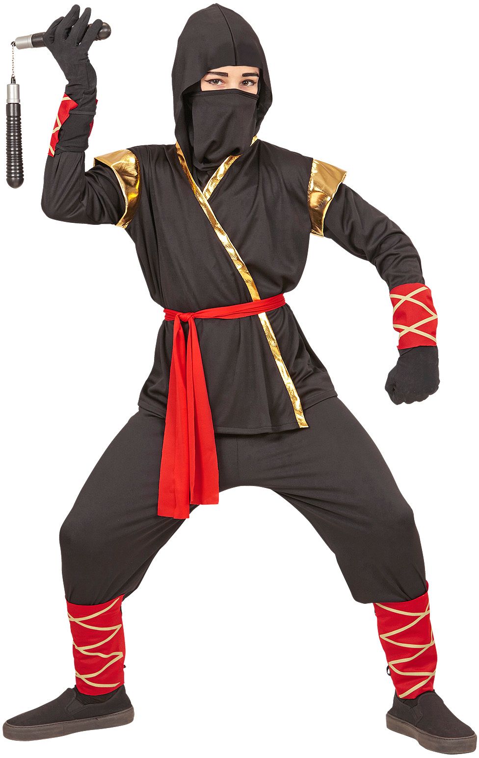 Ninja outfit kinderen | Carnavalskleding.nl