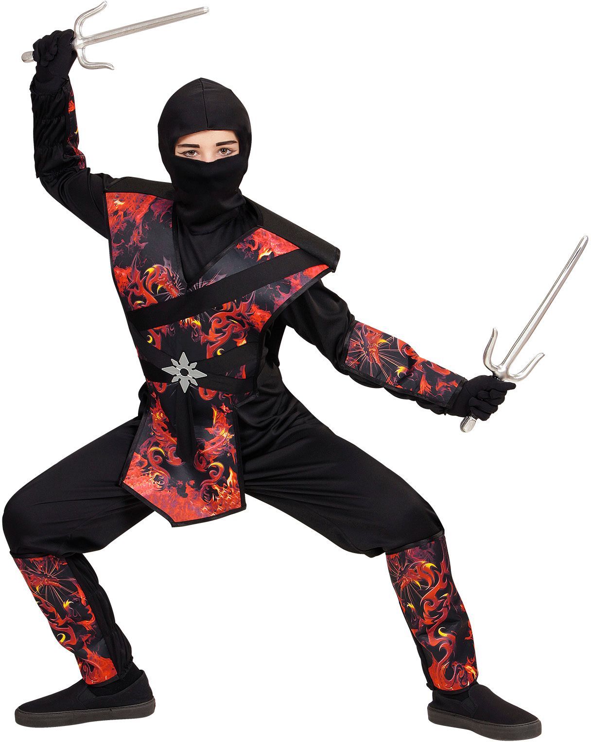 Ninja pak kind | Carnavalskleding.nl