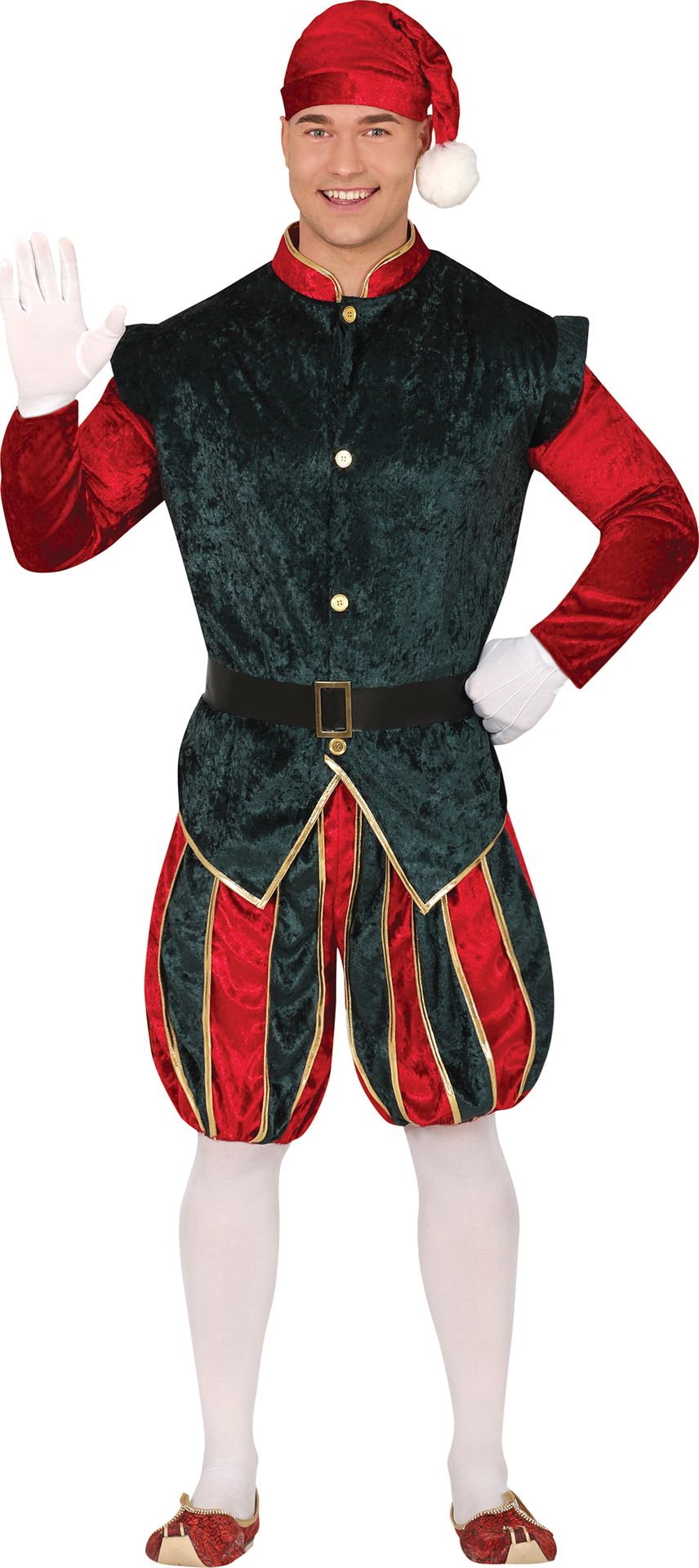 Ondeugende Kerst Elf Kostuum Heren