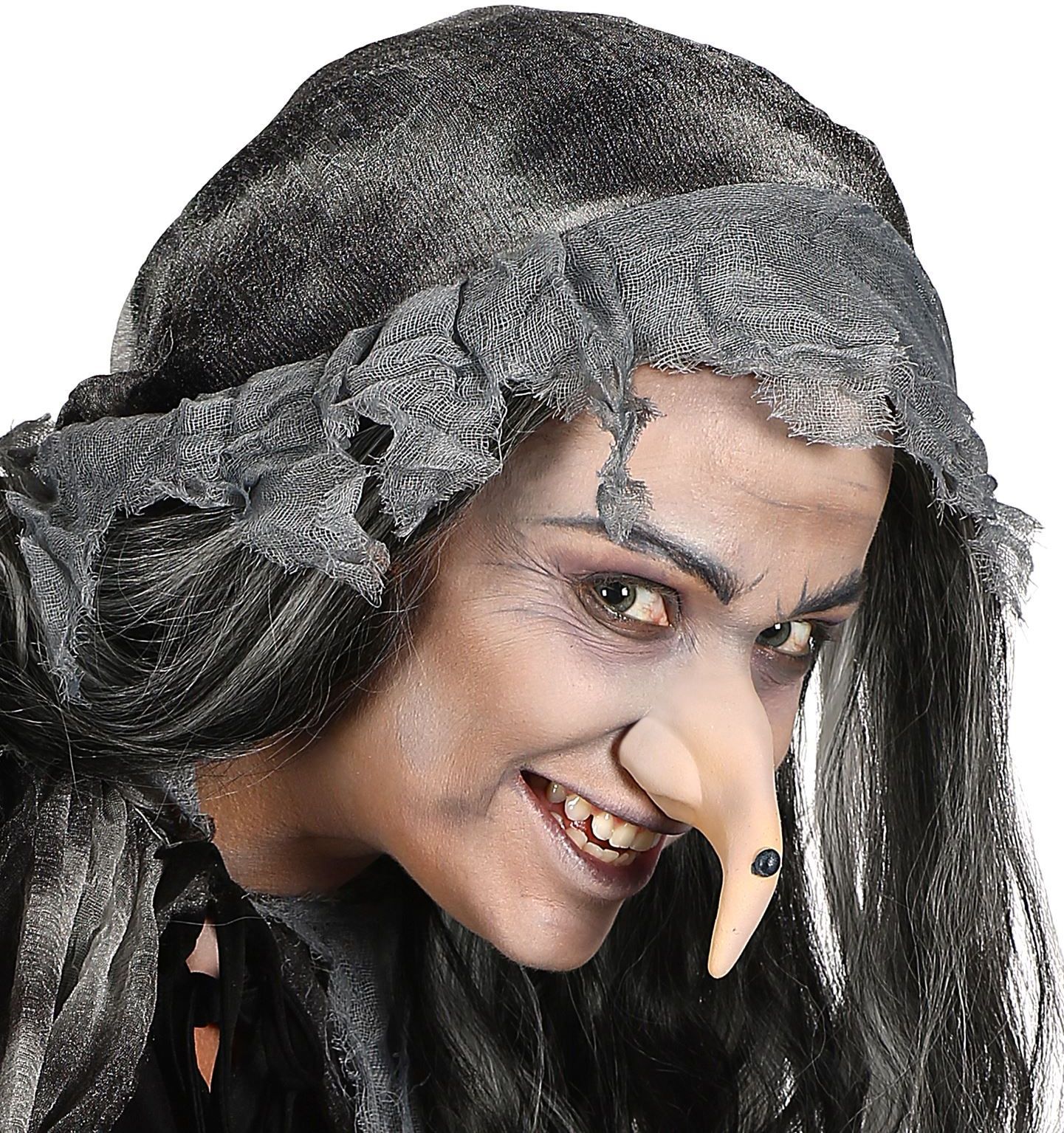 Opplakbare heksen neus | Carnavalskleding.nl