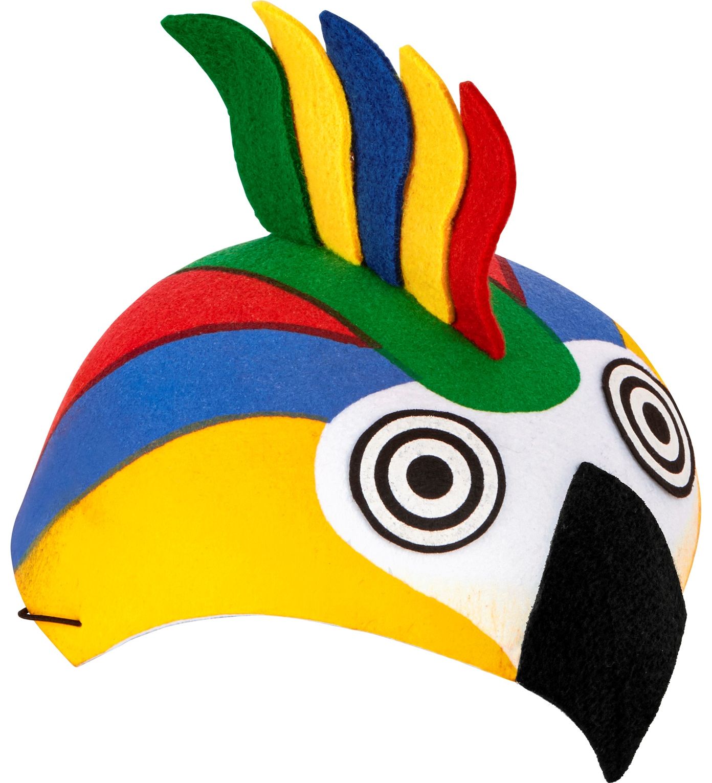 Papegaai feesthoed kind