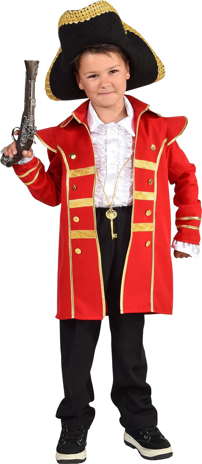 Piratenjas kapitein haak | Carnavalskleding.nl