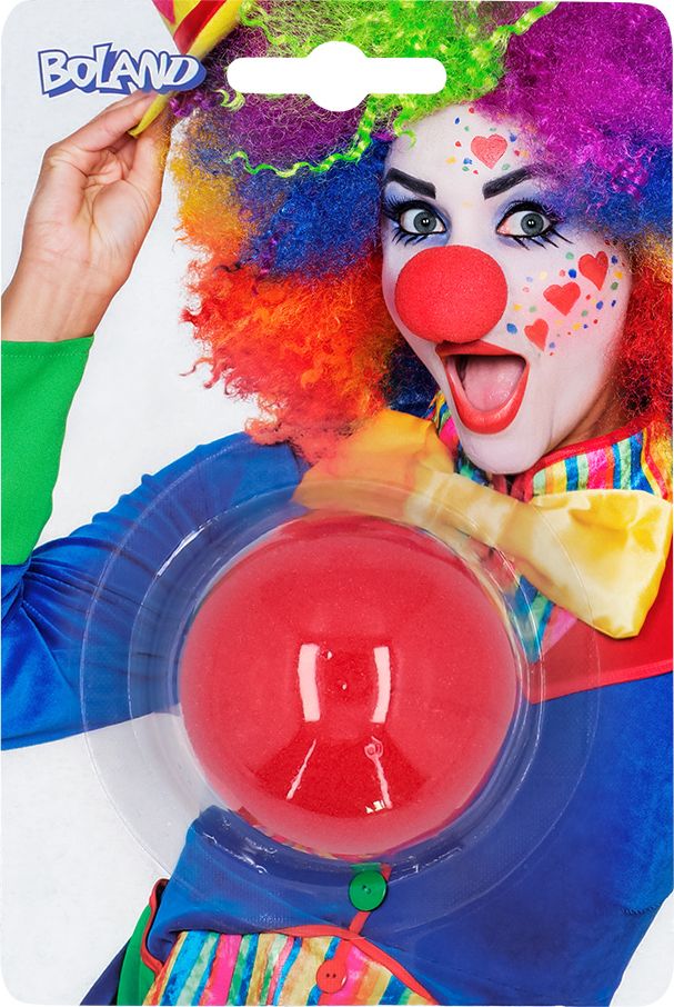 Rode clownsneus schuimrubber
