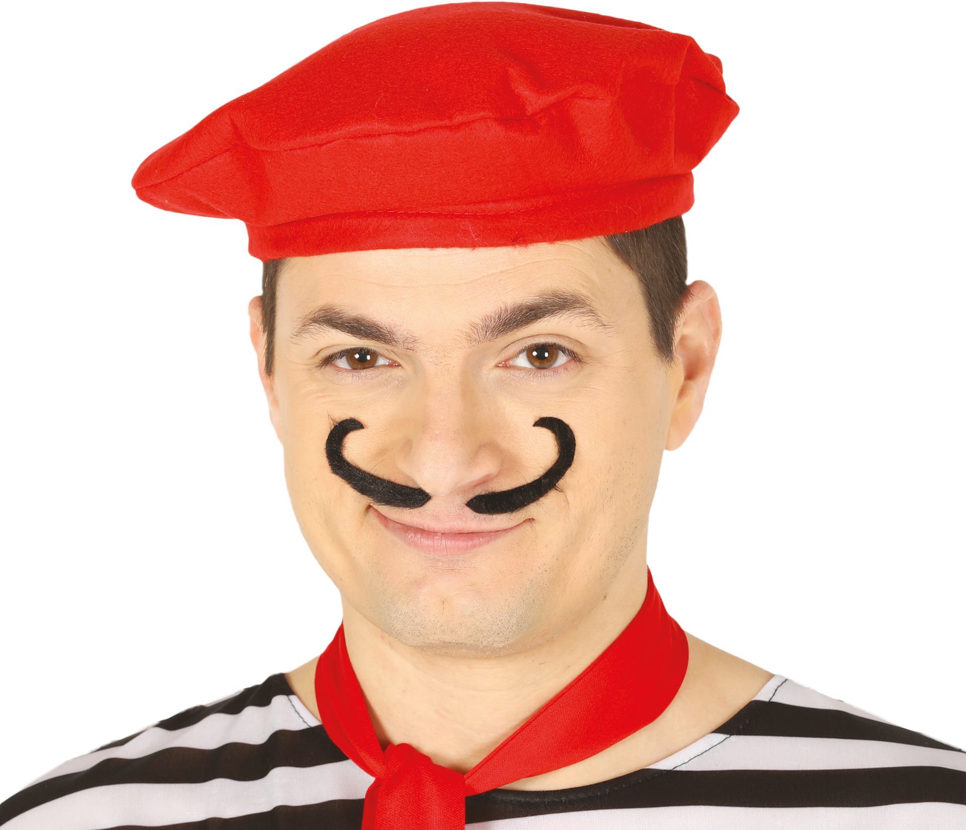 Rode Fransman baret | Carnavalskleding.nl