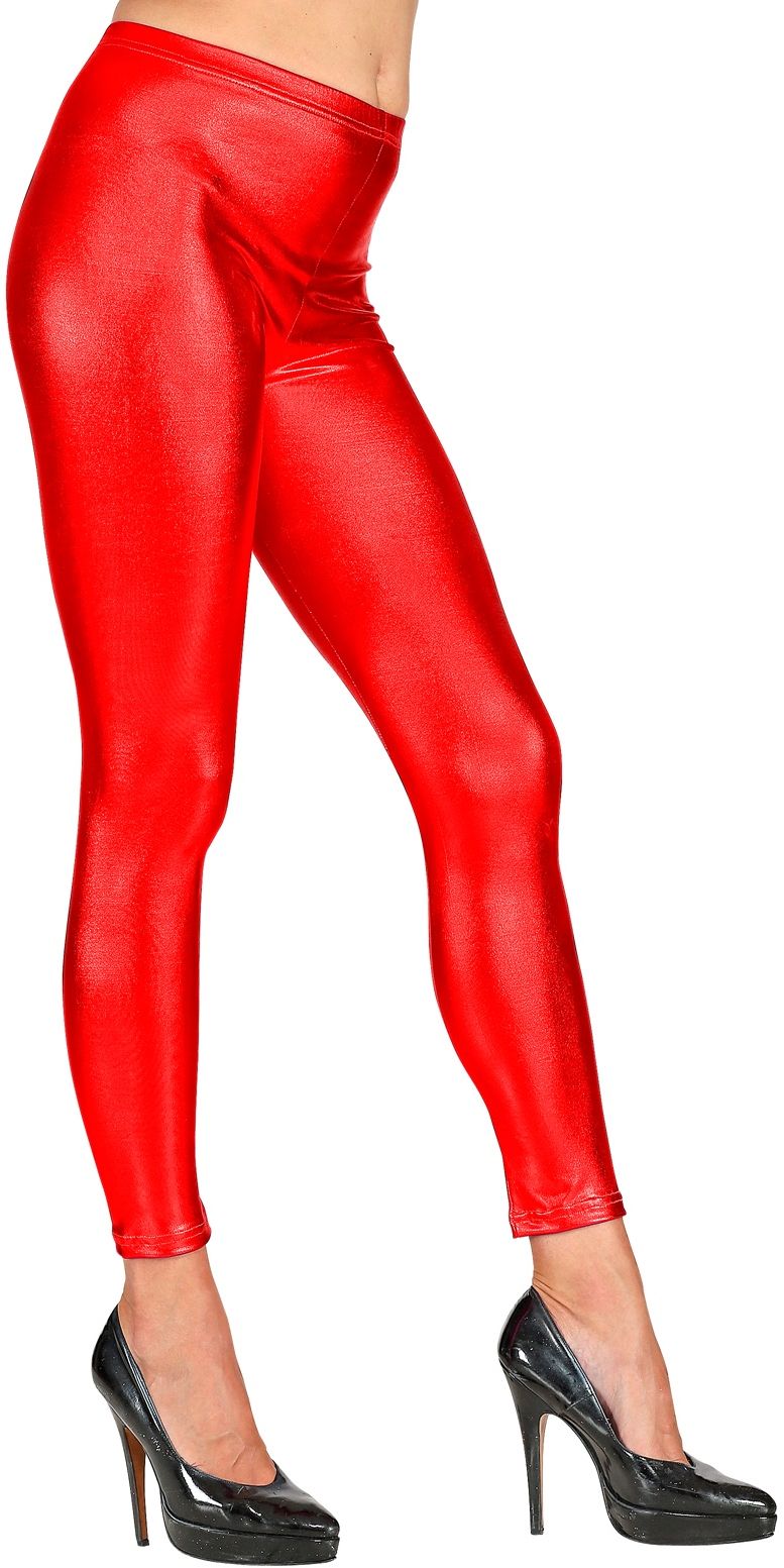 Rode legging dames | Carnavalskleding.nl