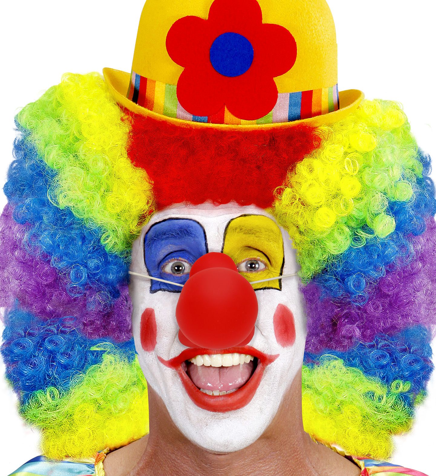 Rode neus circus clown | Carnavalskleding.nl