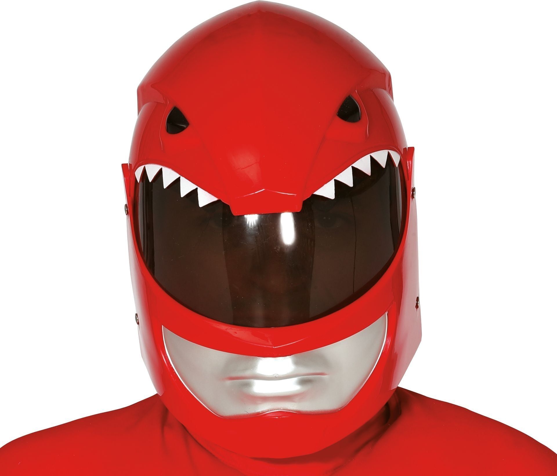 Rode Power Ranger helm | Carnavalskleding.nl