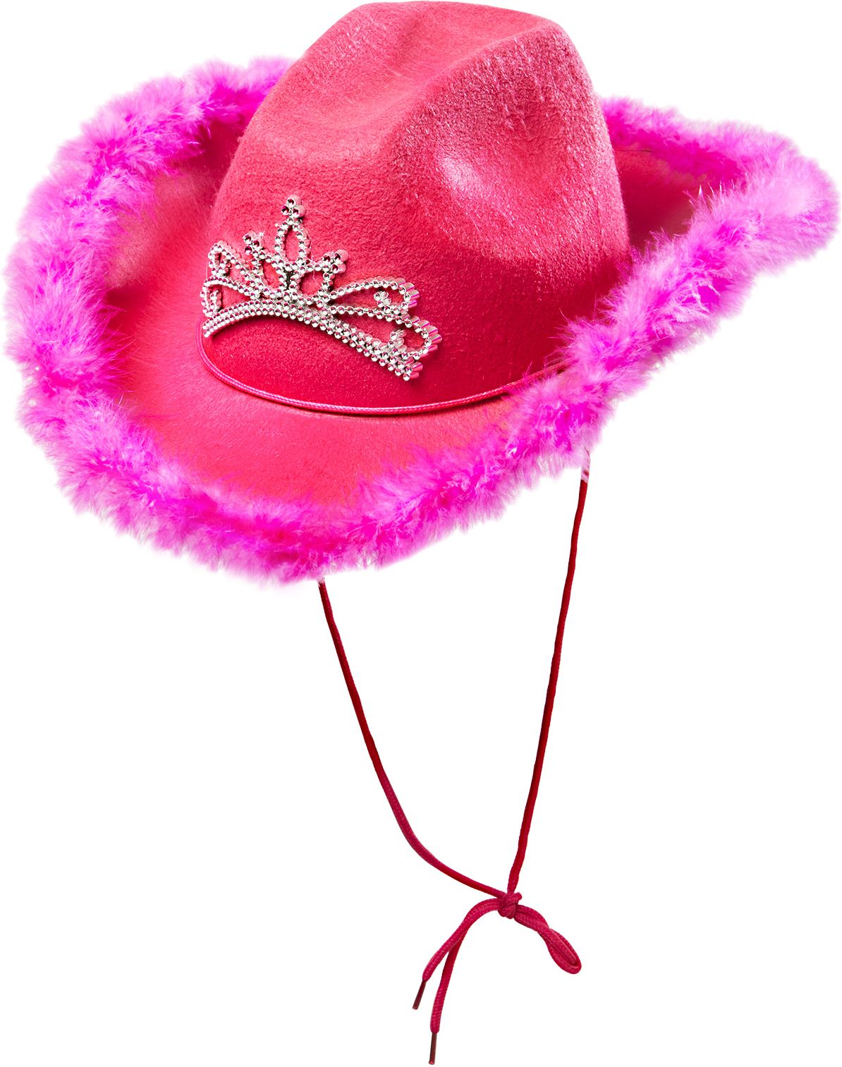 Roze cowgirl hoed | Carnavalskleding.nl