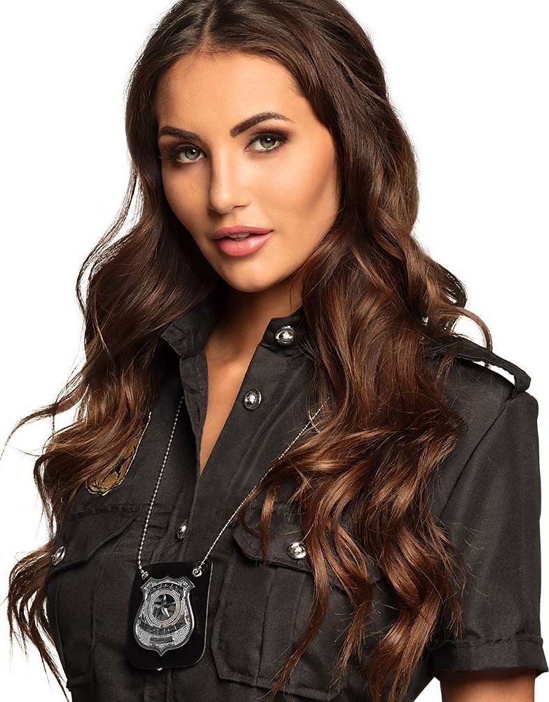 Special police badge ketting