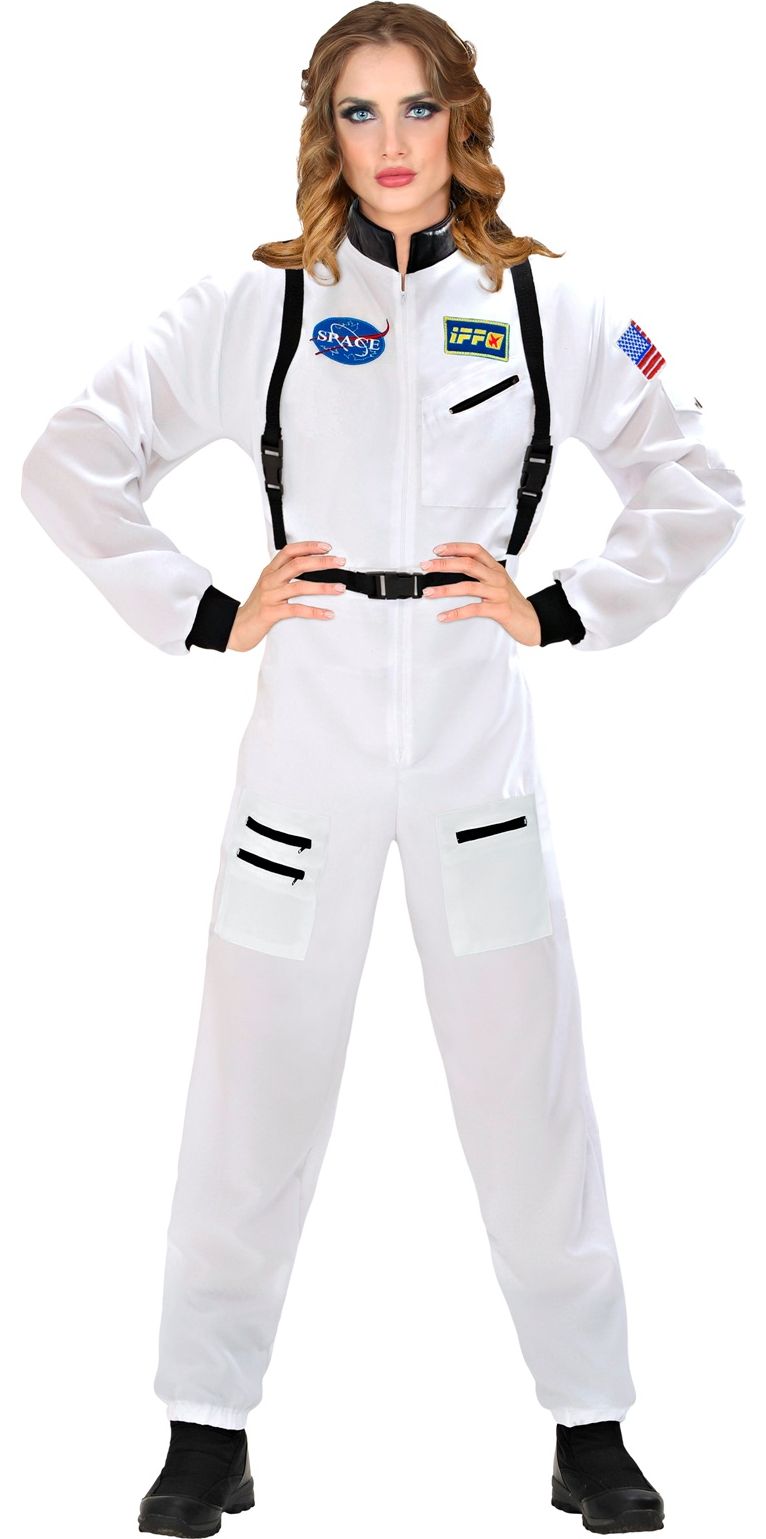 Wit Nasa Astronaut Kostuum Dames