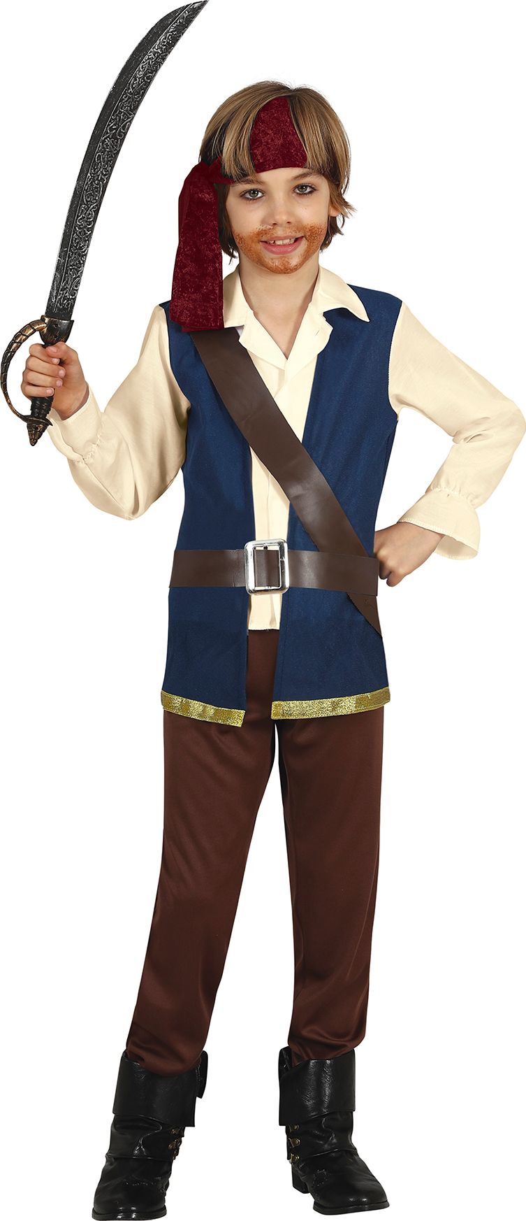 Zeerover Piraat Kostuum Kind