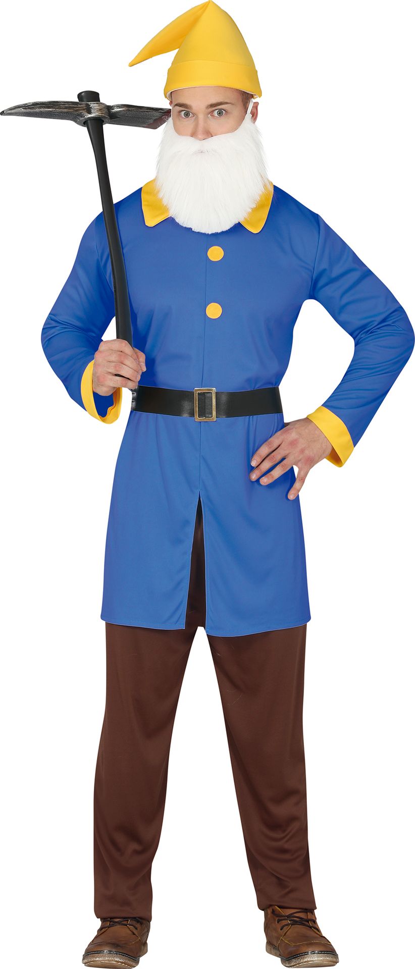 Zeven dwergen outfit blauw mannen | Carnavalskleding.nl