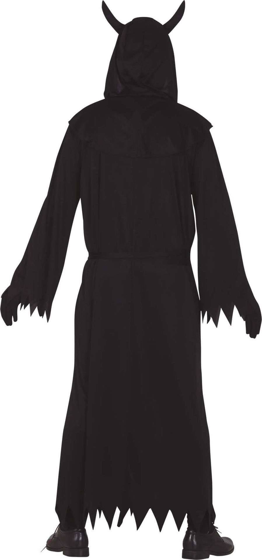 Zwarte duivel satan outfit | Carnavalskleding.nl